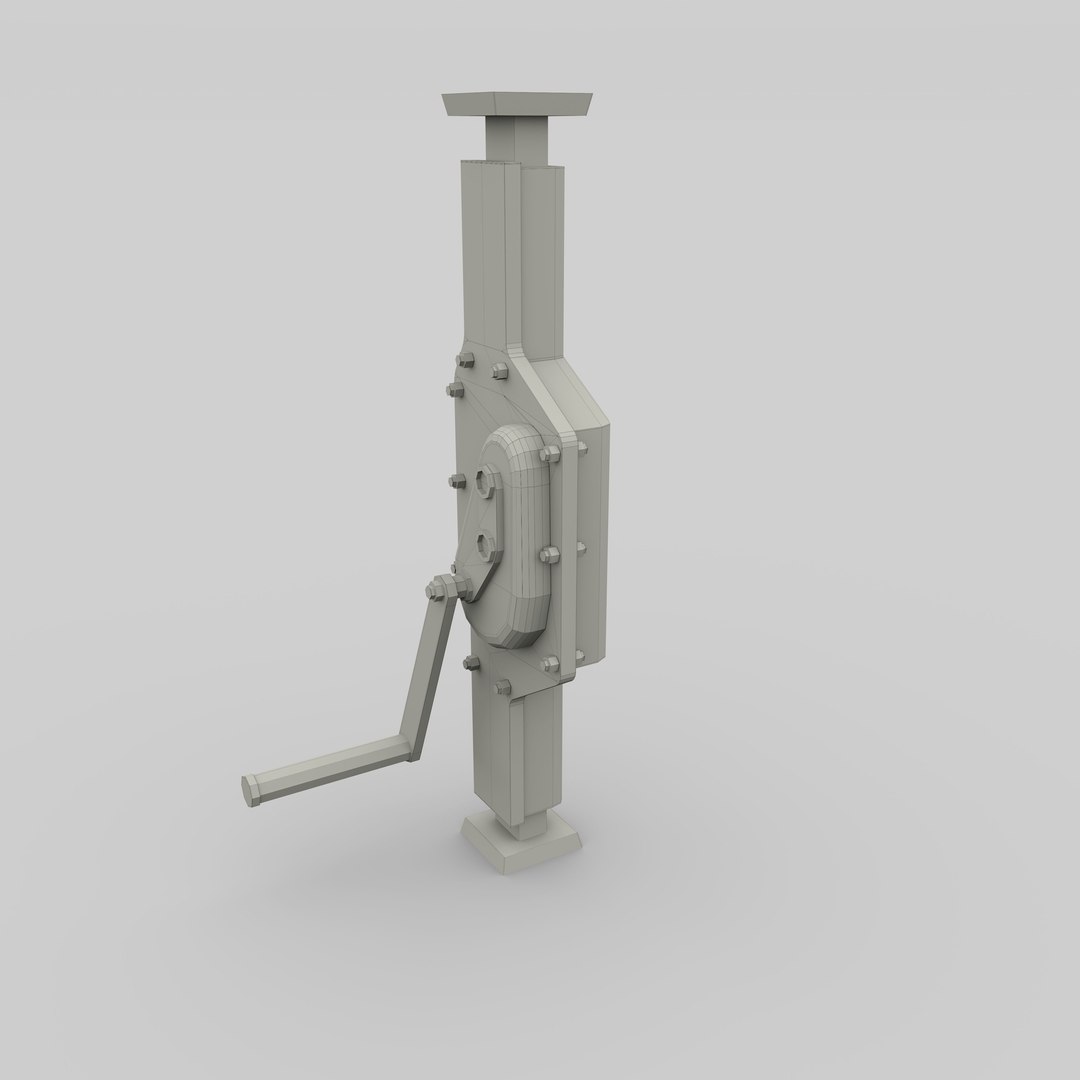 3d 20 ton jack model