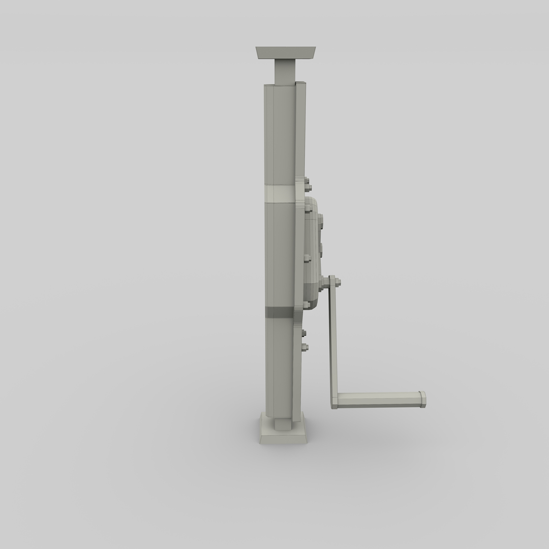 3d 20 ton jack model