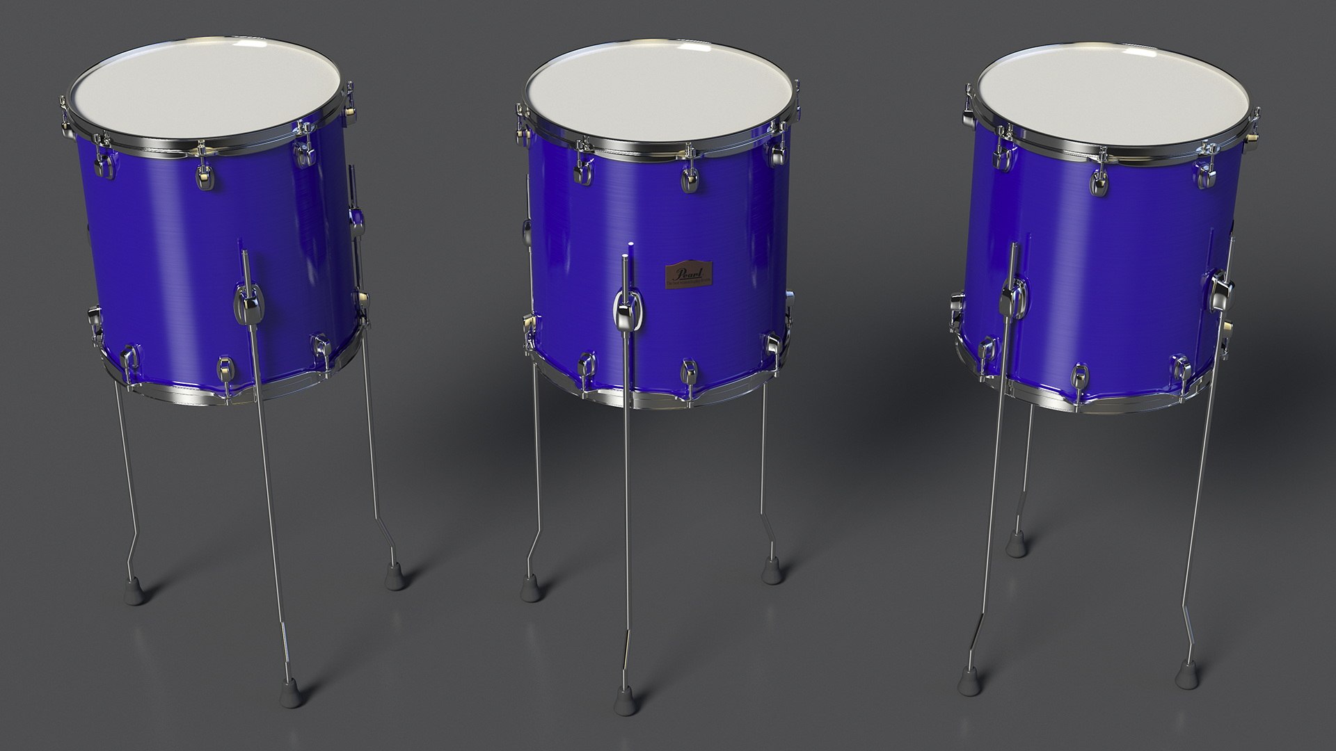 3D Floor Tom Drum - TurboSquid 2160854
