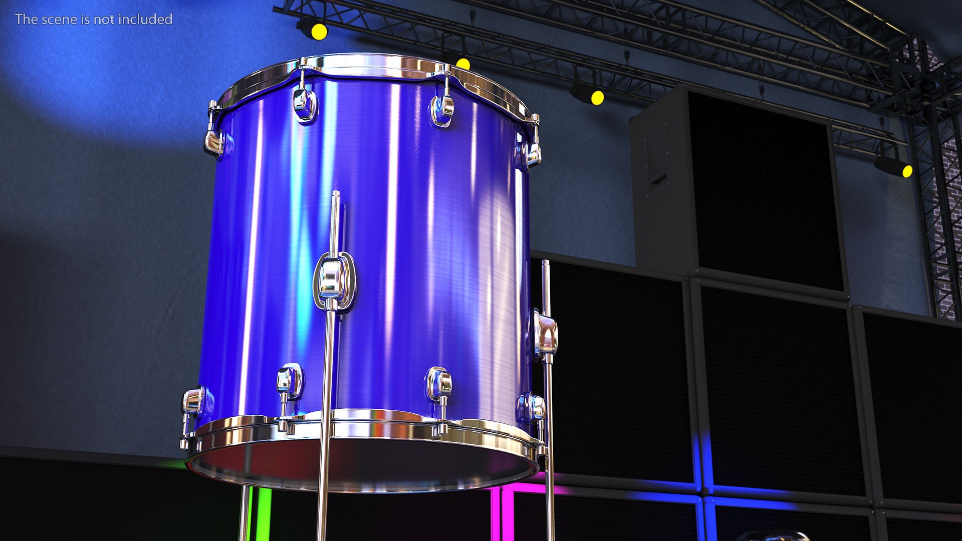 3D Floor Tom Drum - TurboSquid 2160854