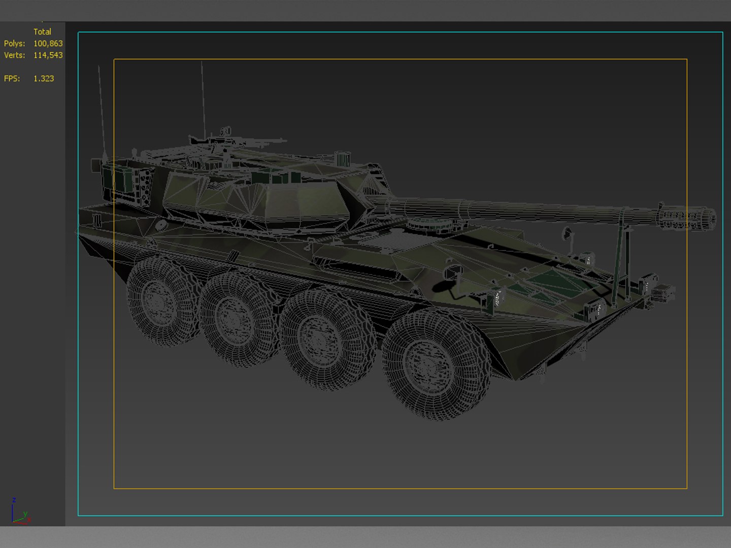 Centauro Italian Tank Destroyer Model - TurboSquid 1553298