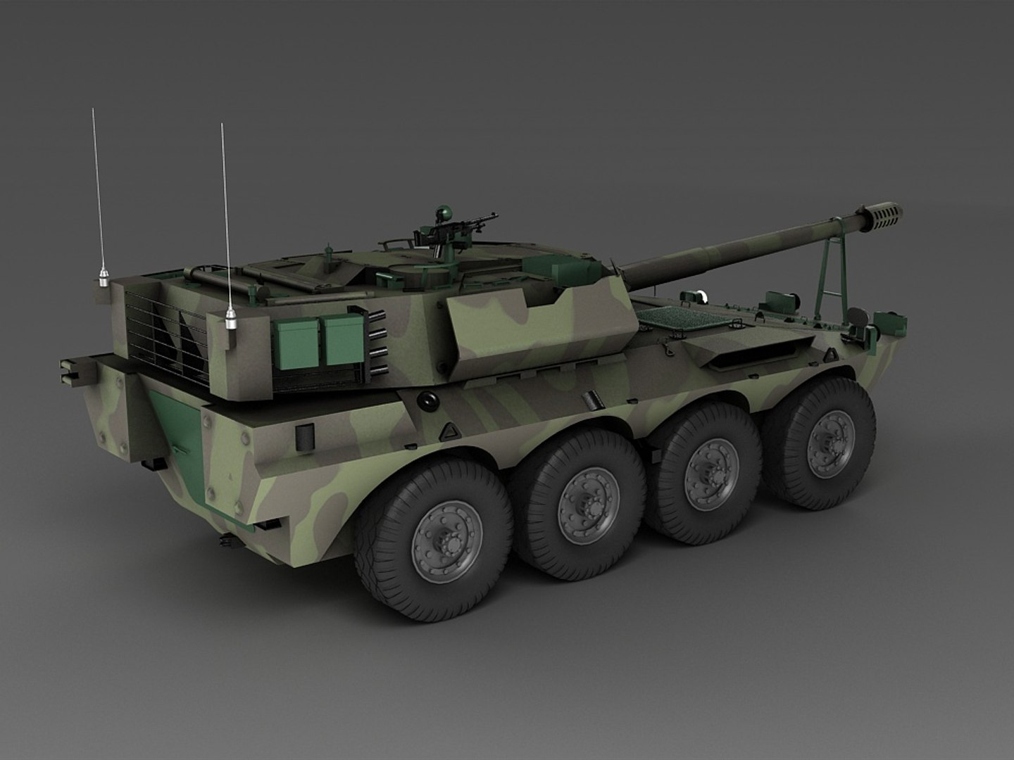Centauro Italian Tank Destroyer Model - TurboSquid 1553298