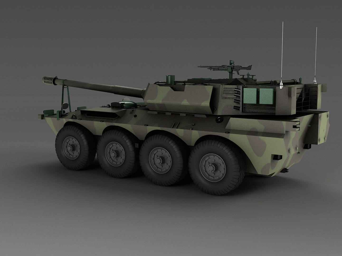 Centauro Italian Tank Destroyer Model - TurboSquid 1553298