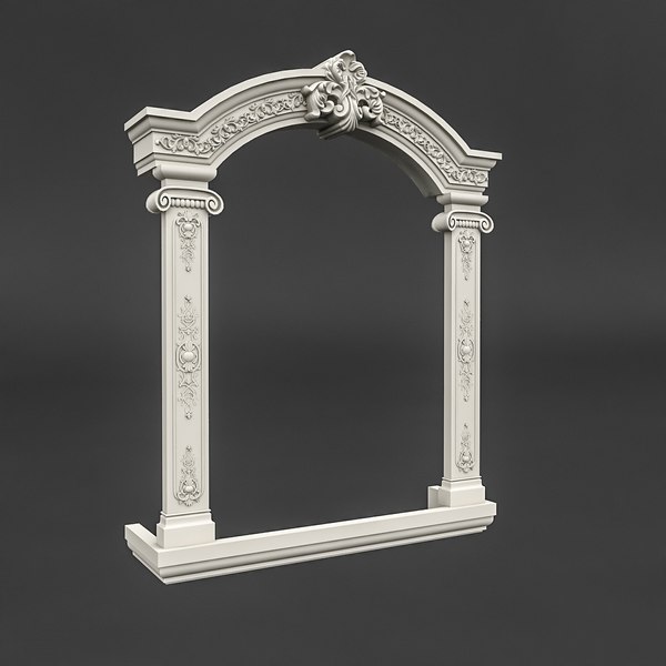 3D classic building window model - TurboSquid 1454165