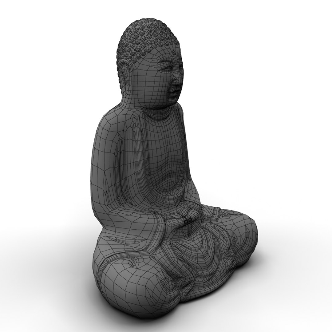 Buddha Statue 3d Model