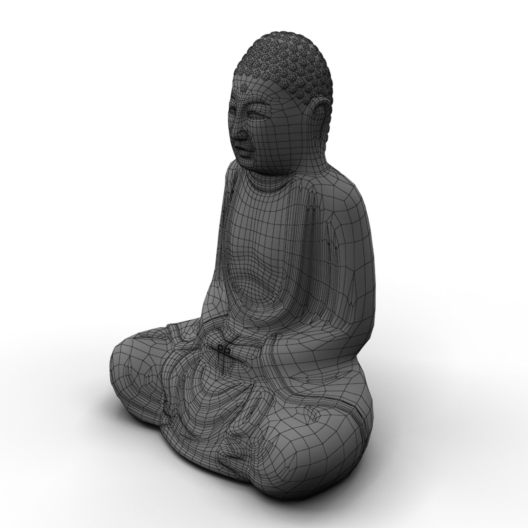 Buddha Statue 3d Model