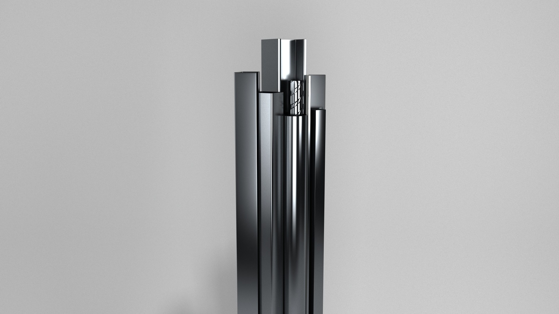 3D Profile Steel - TurboSquid 1684543