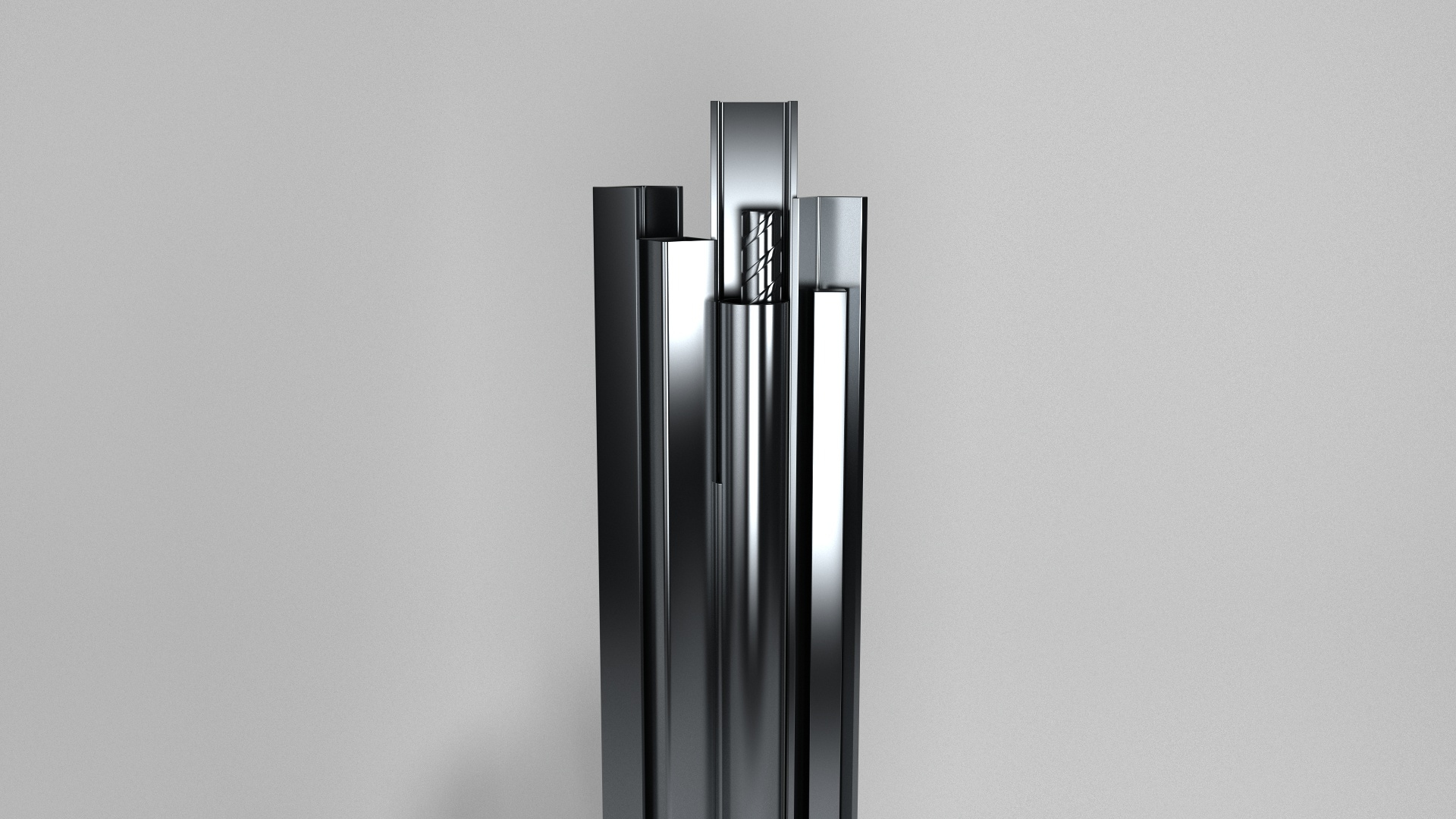 3D Profile Steel - TurboSquid 1684543