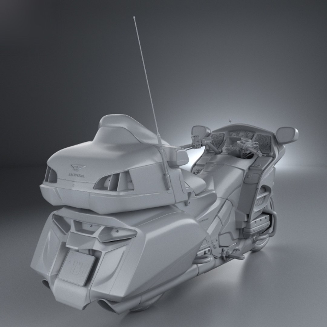 3D model honda gold wing - TurboSquid 1298883