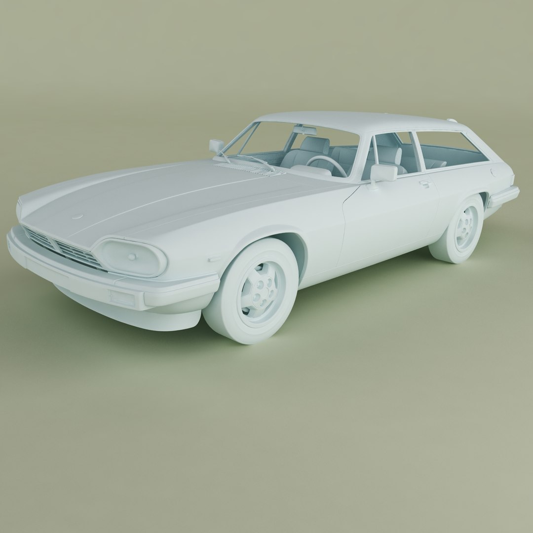3D Jaguar XJS Lynx Eventer - TurboSquid 2092202