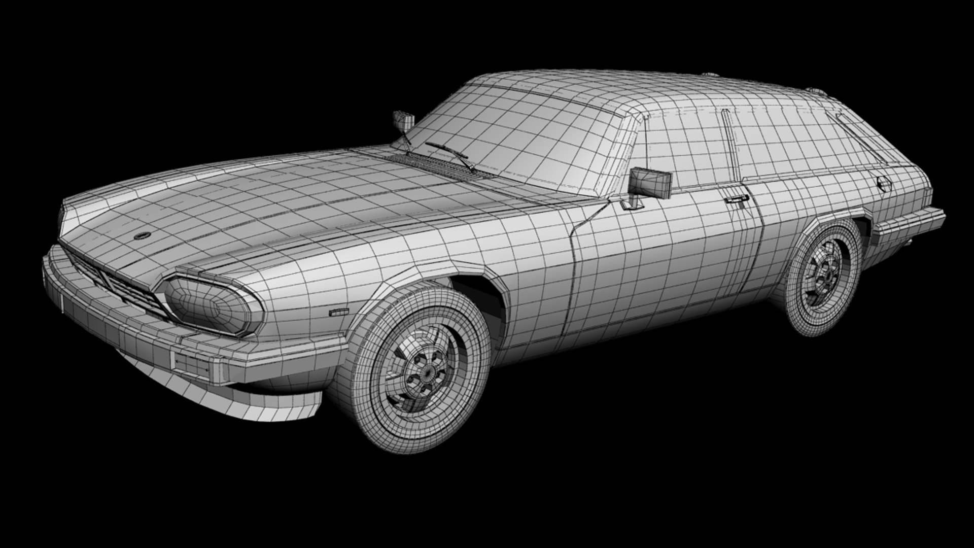 3D Jaguar XJS Lynx Eventer - TurboSquid 2092202