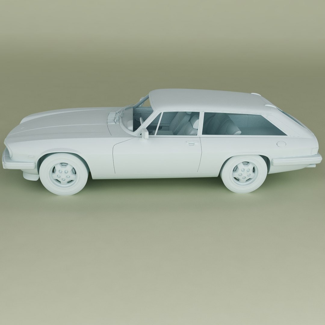 3D Jaguar XJS Lynx Eventer - TurboSquid 2092202