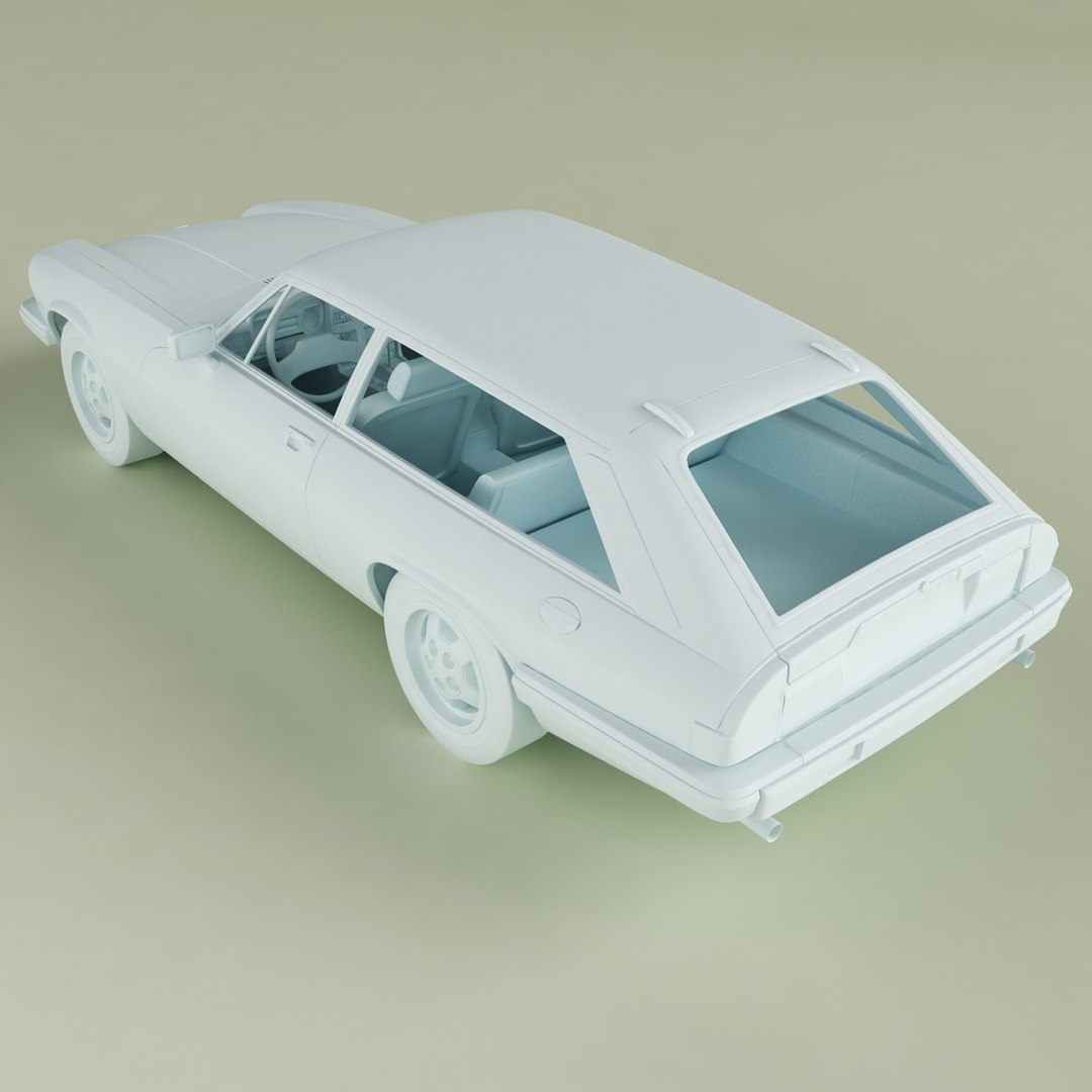 3D Jaguar XJS Lynx Eventer - TurboSquid 2092202