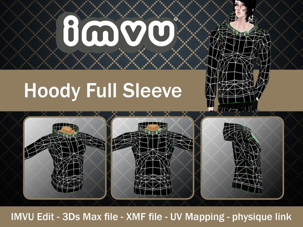 3d model of imvu open