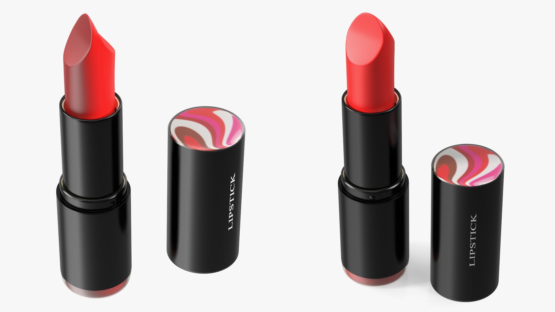 Round Lipstick Red 3D Model - TurboSquid 2146553