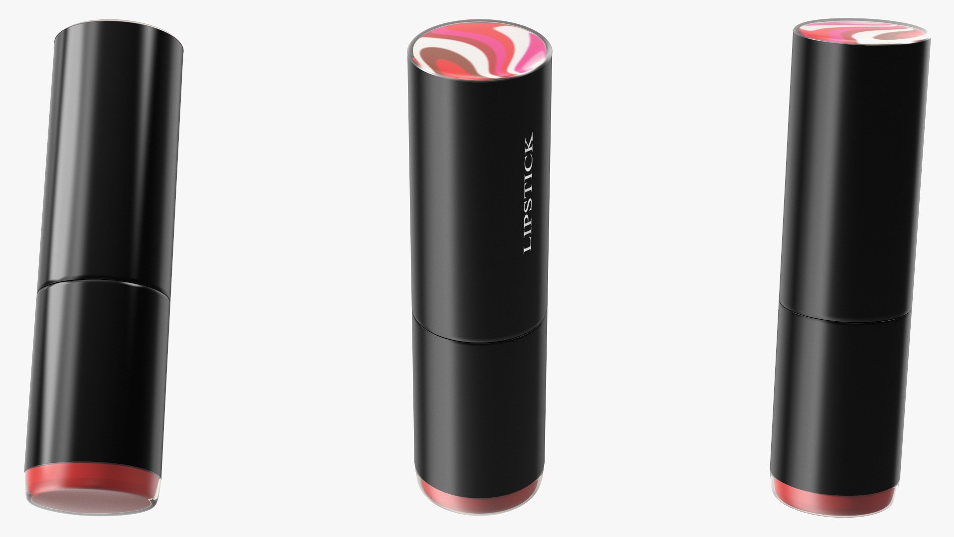 Round Lipstick Red 3D Model - TurboSquid 2146553