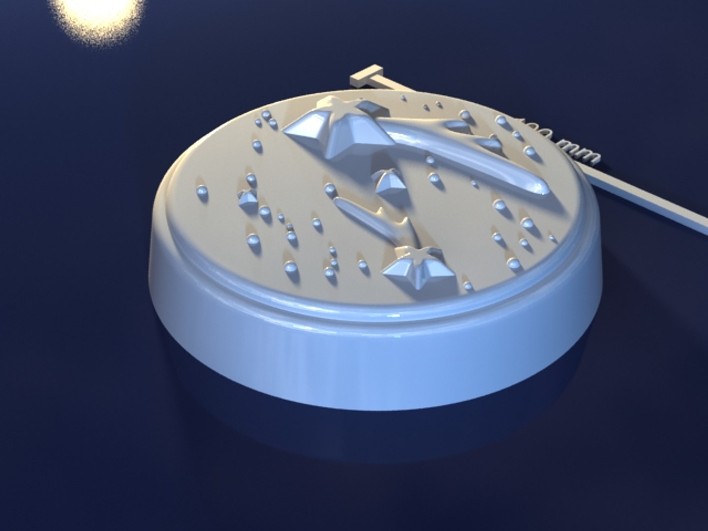 3d Starry Sky Model