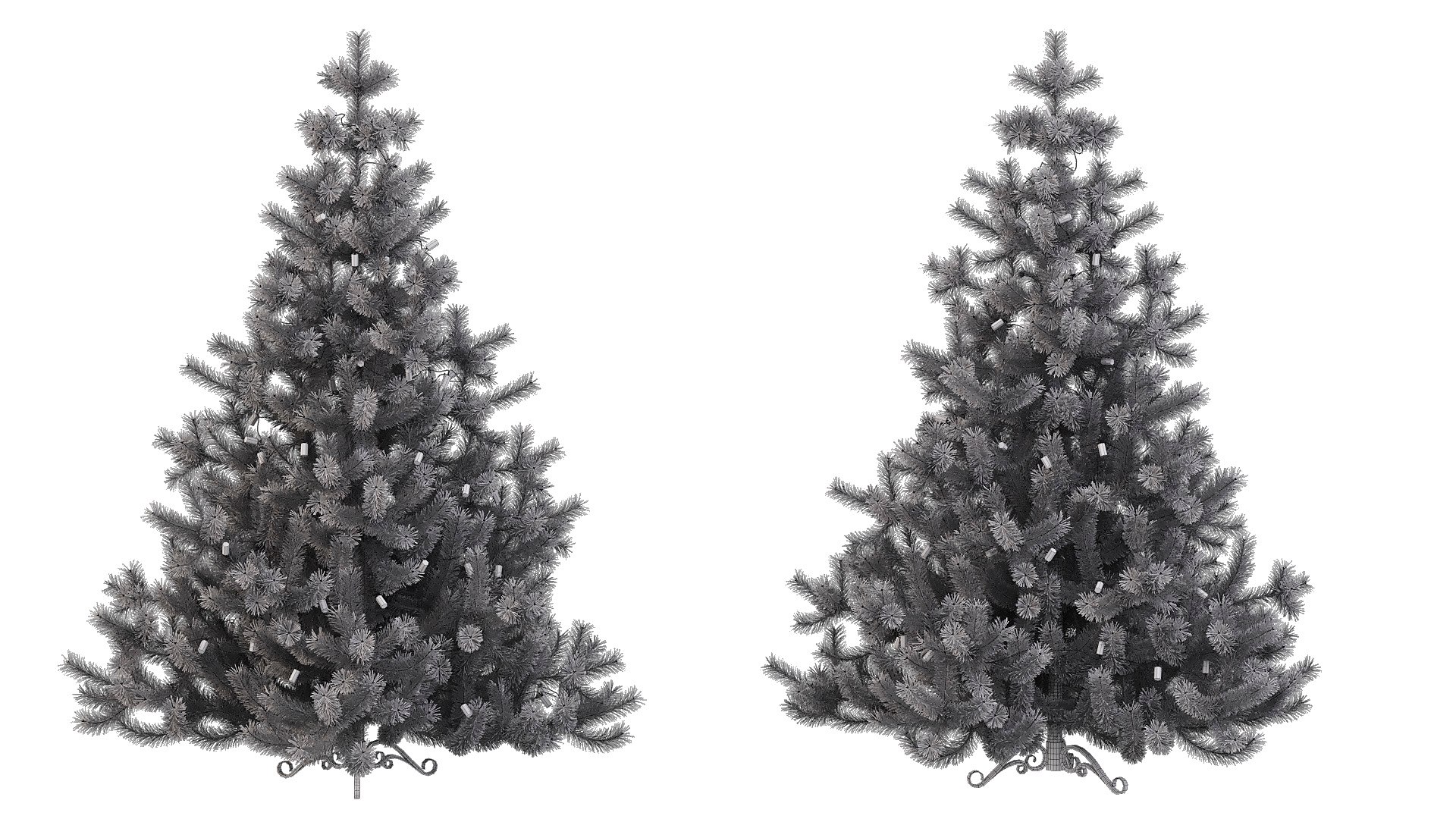 3D Christmas Tree 4 - TurboSquid 2329235