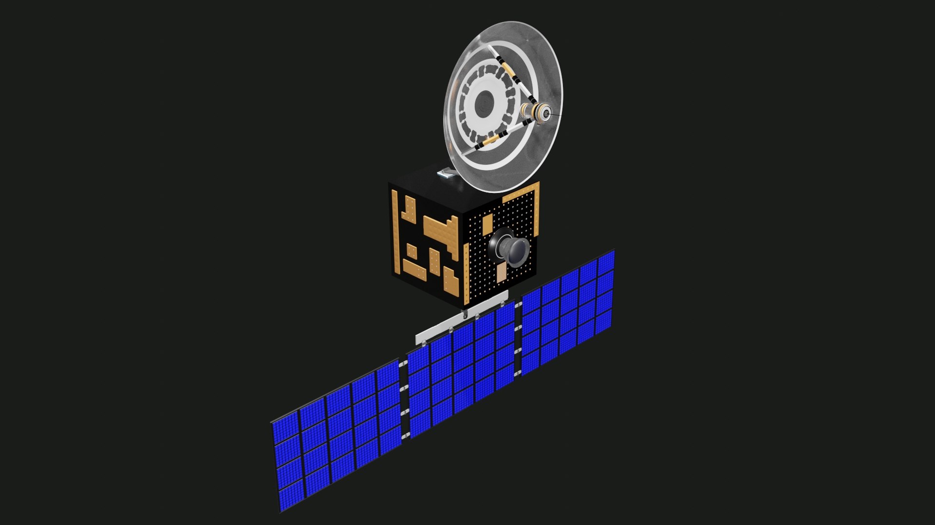 3D Satellite 3D Model - TurboSquid 1748598