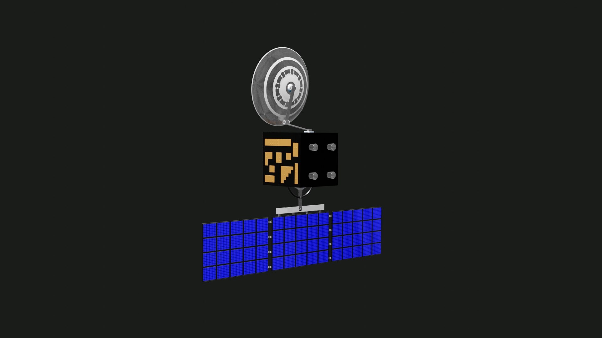 3D Satellite 3D Model - TurboSquid 1748598