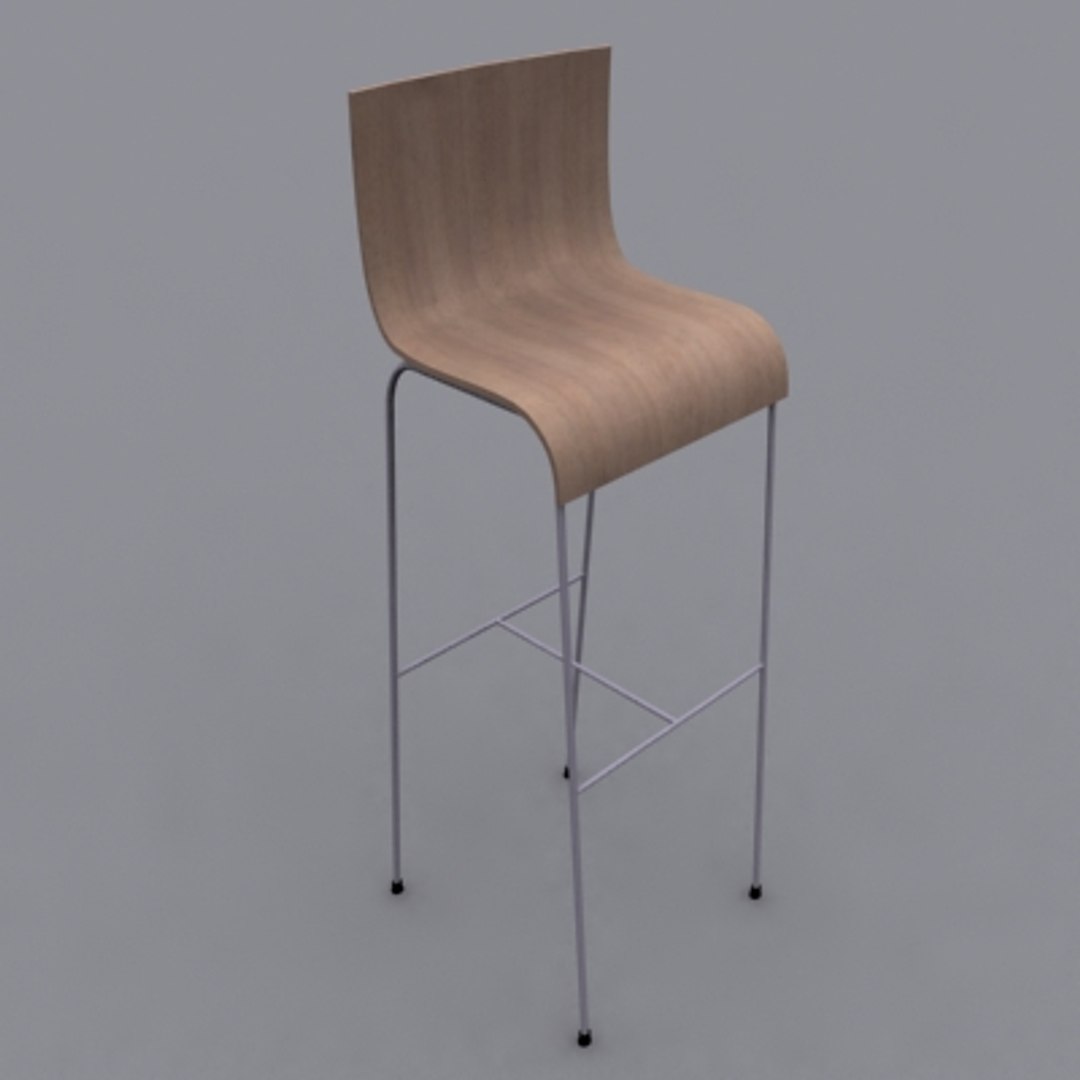Bar Stool 3d Model