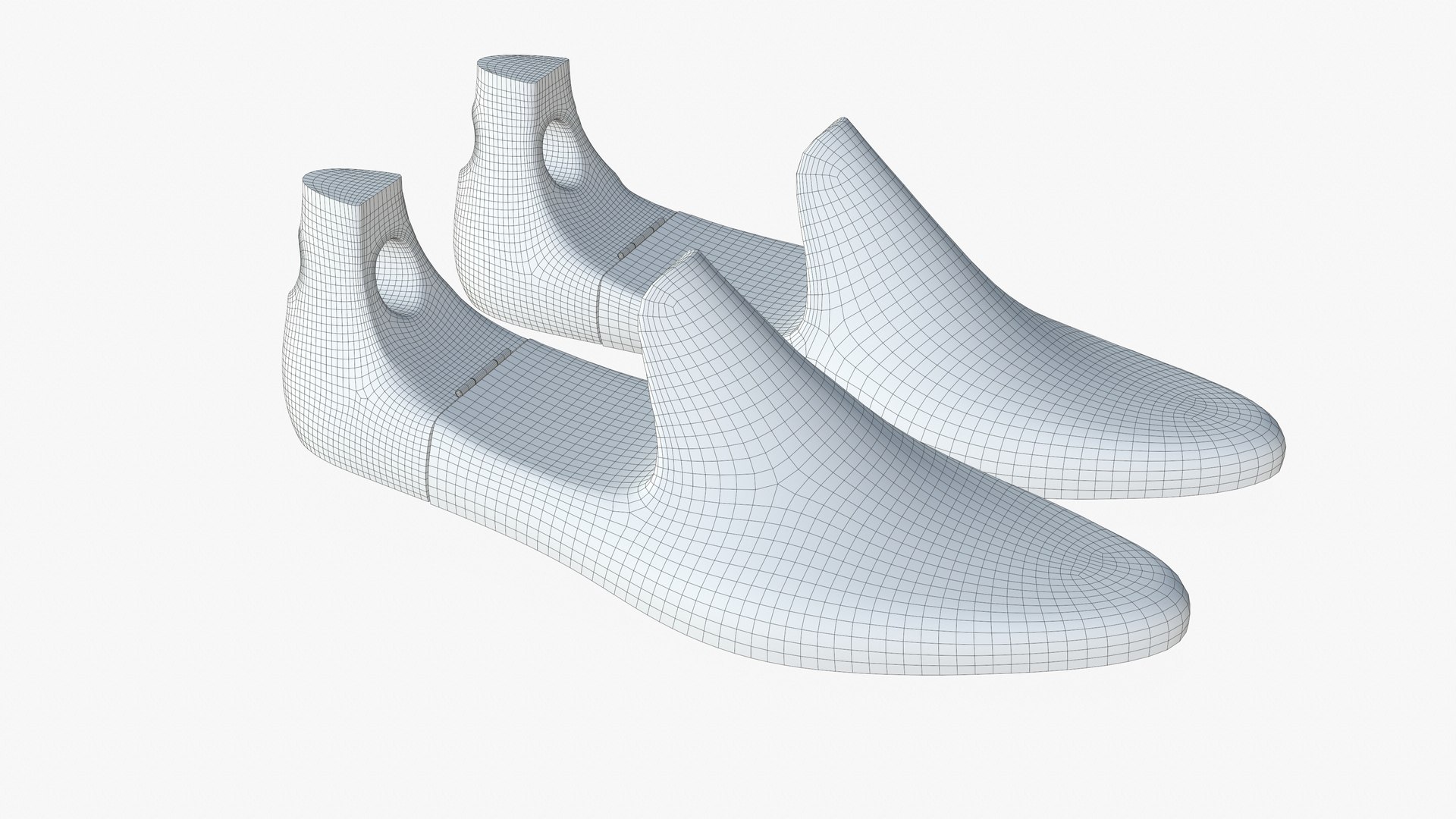 3D Model Realistic Wooden Shoe Last Fashion - TurboSquid 1937366