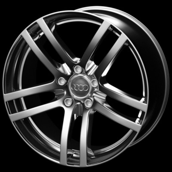 3ds max audi wheel rim q7