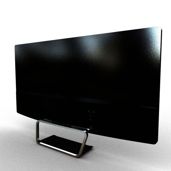 3d model lcd tv