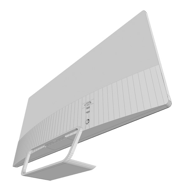 3d model lcd tv