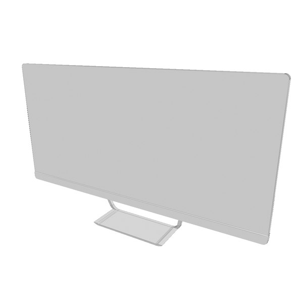 3d model lcd tv