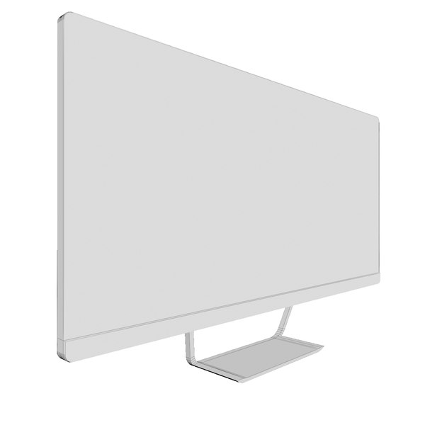 3d model lcd tv