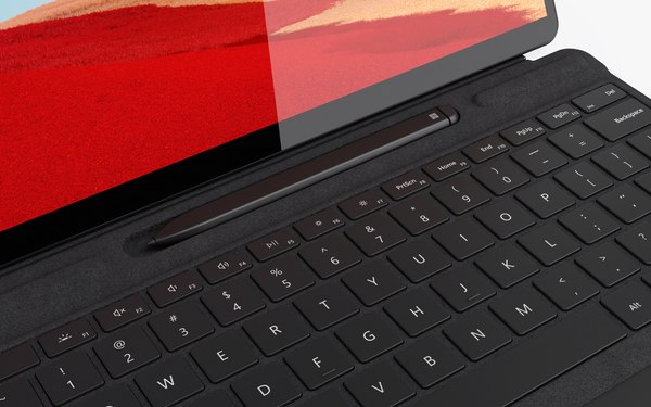 Microsoft Surface Pro X D Model Turbosquid