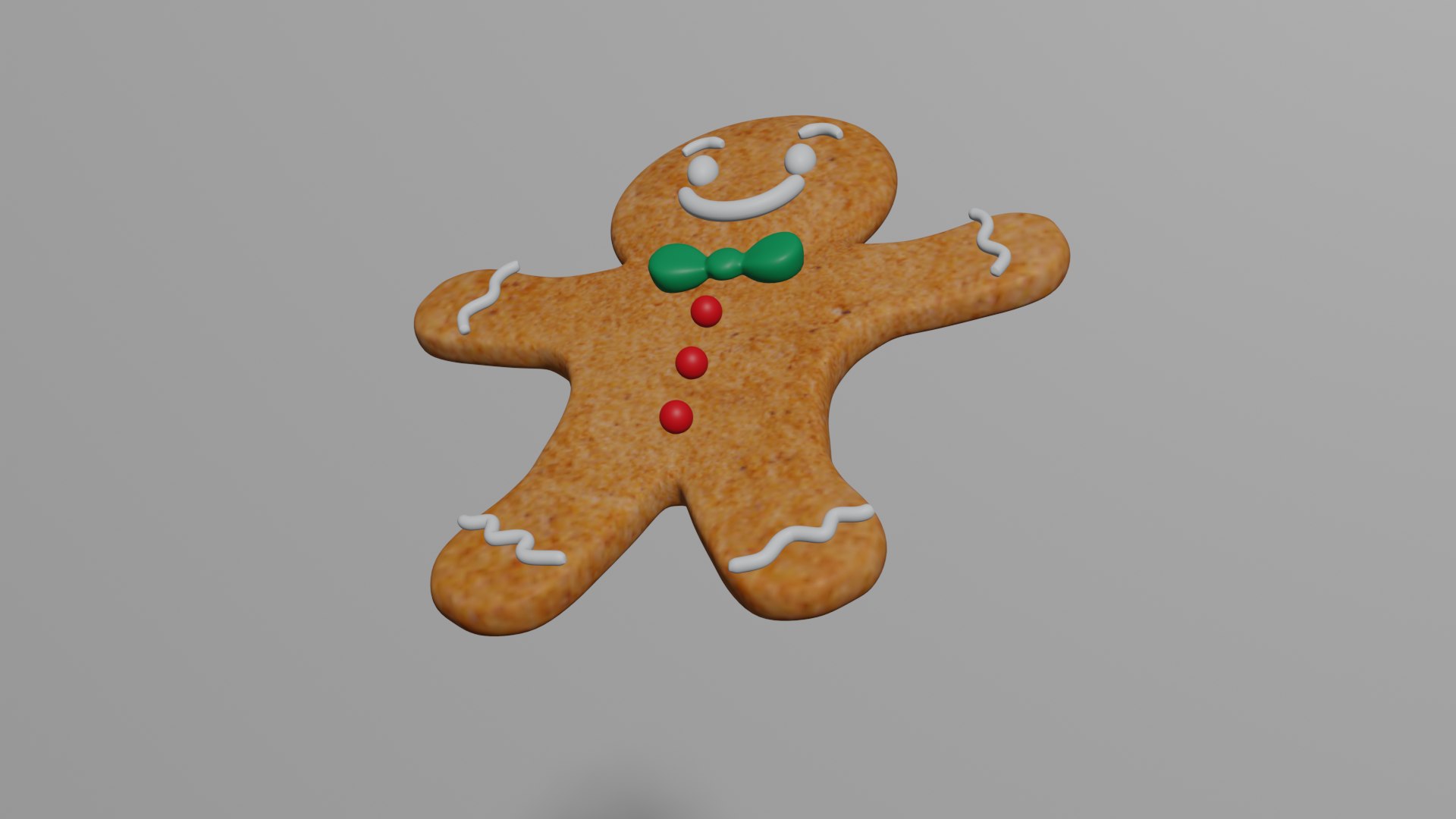 Gingerbread Man 3D - TurboSquid 1935615