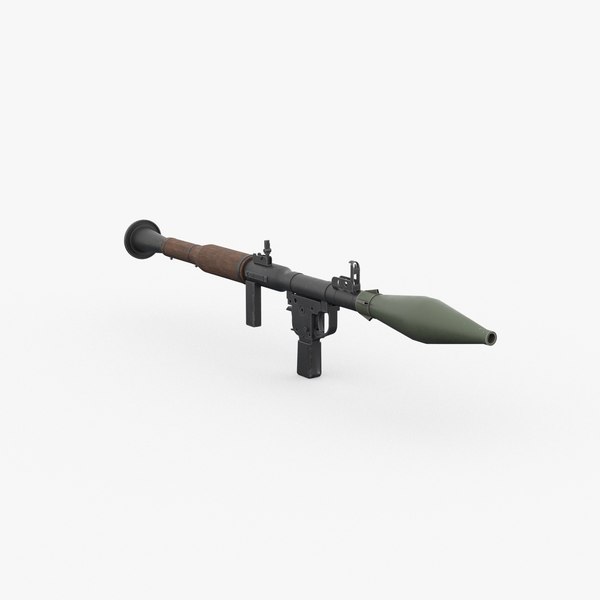 RPG-7 Gun Lowpoly Kitbash 29 Modelo 3D - TurboSquid 1902001