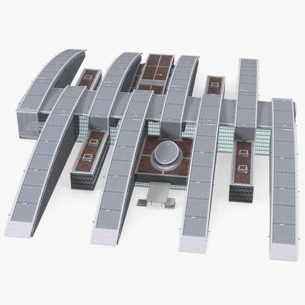 NATO Headquarters Building model - TurboSquid 1942229