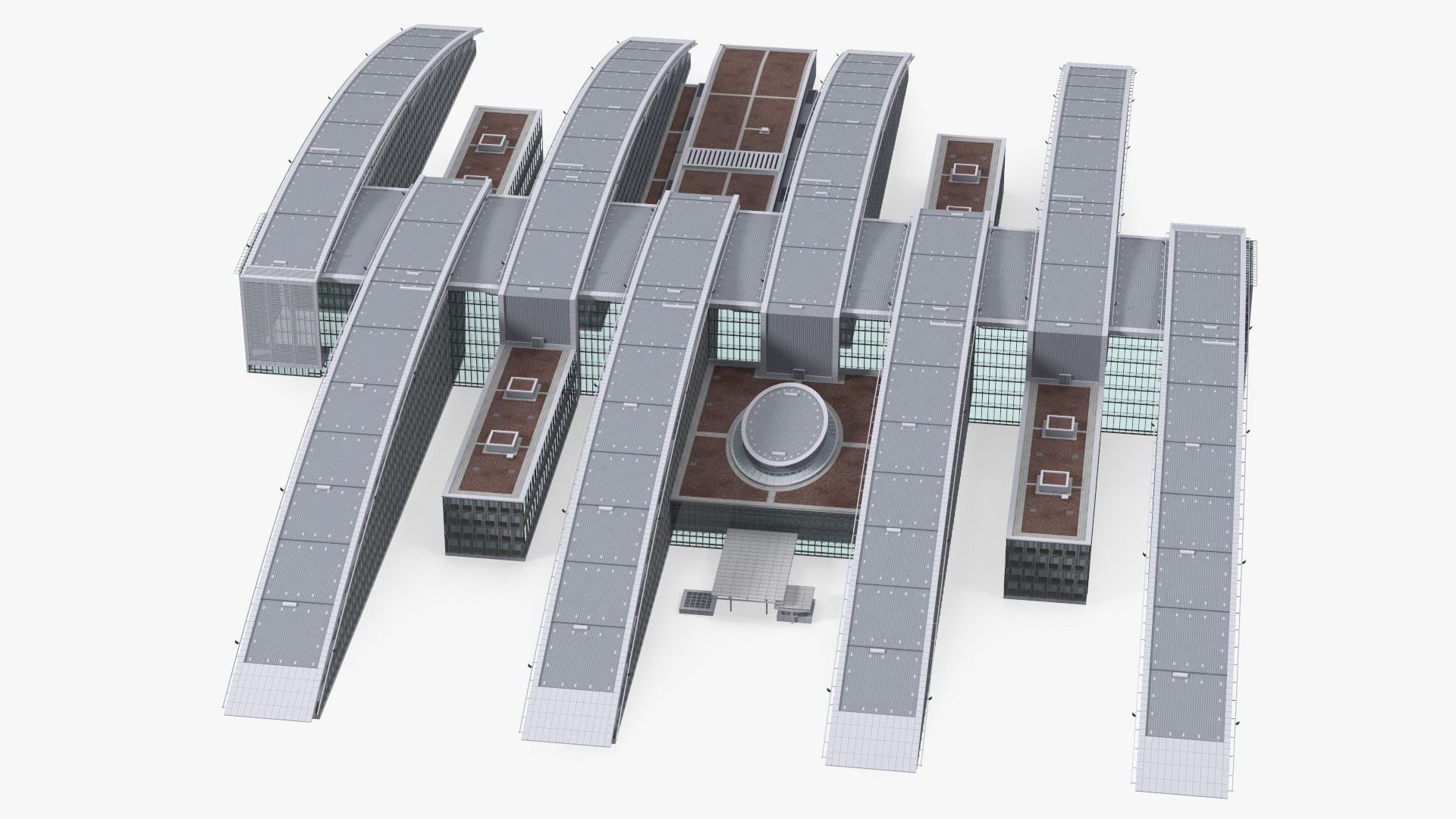 NATO Headquarters Building model - TurboSquid 1942229