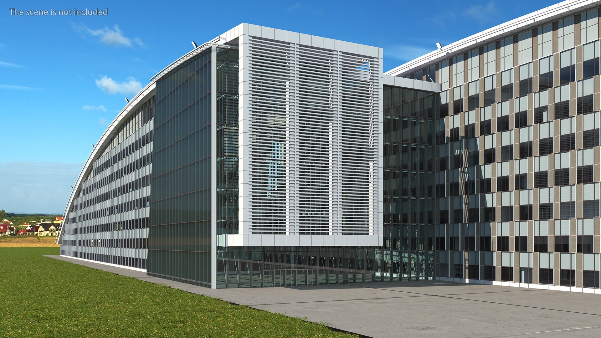 NATO Headquarters Building Model - TurboSquid 1942229