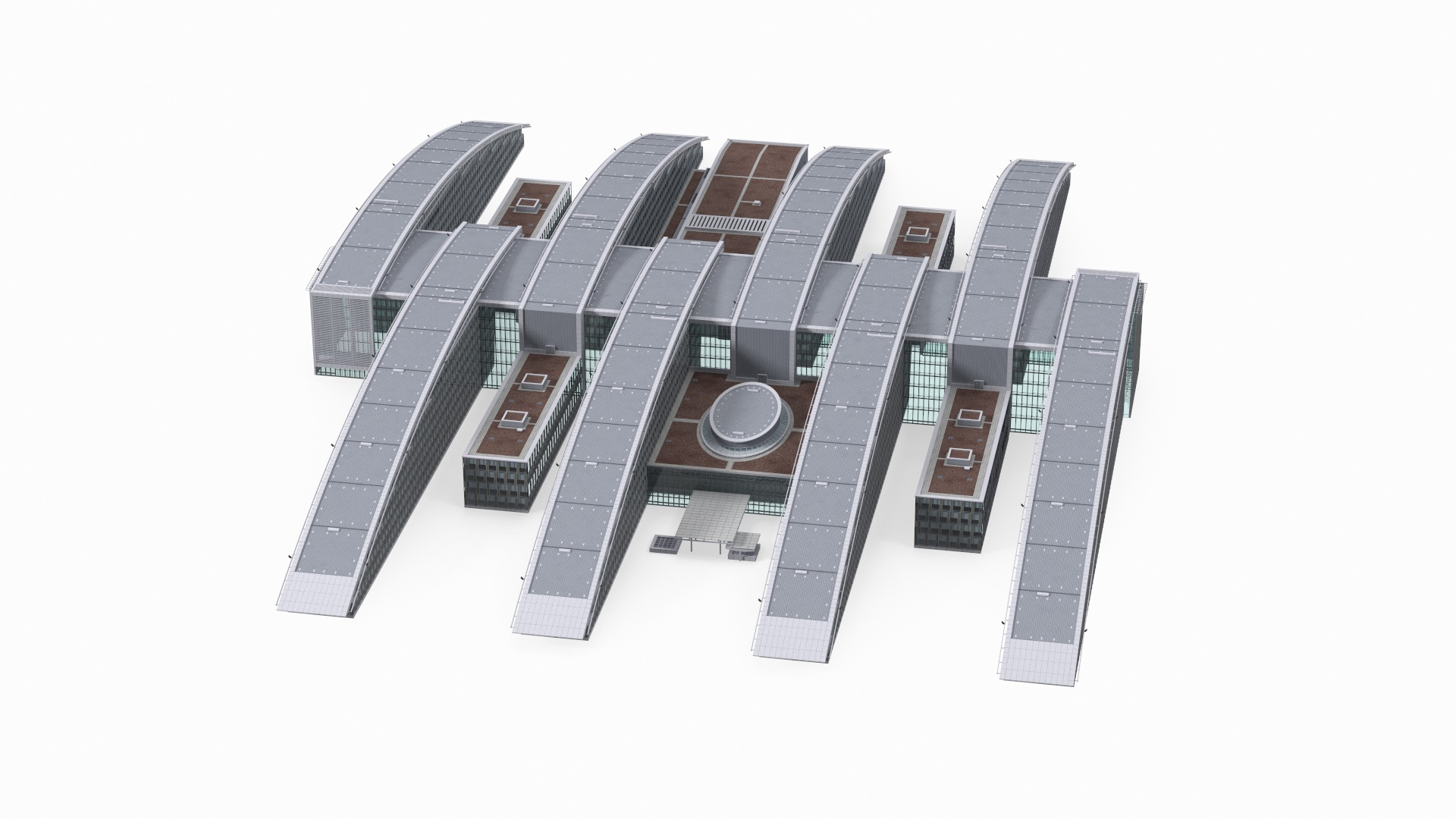 NATO Headquarters Building Model - TurboSquid 1942229