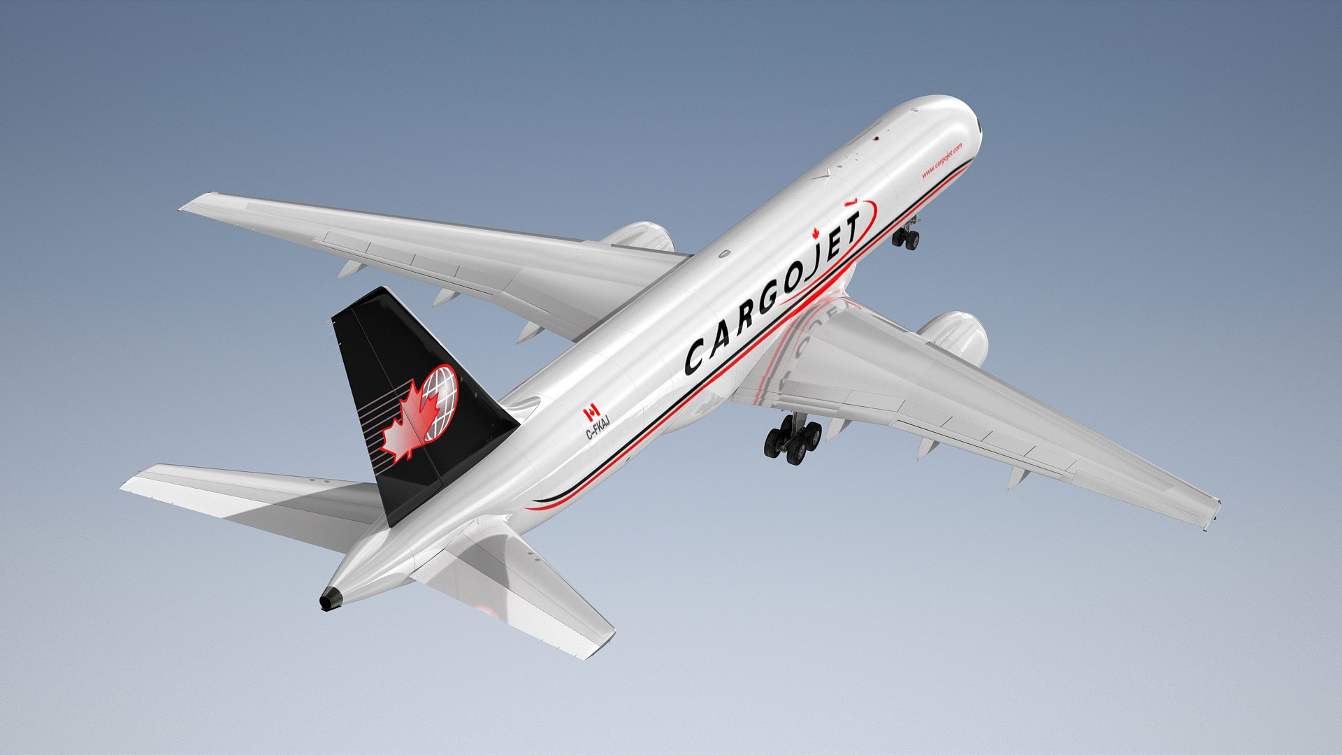 3D Boeing 757-200PCF Cargojet - TurboSquid 2185886