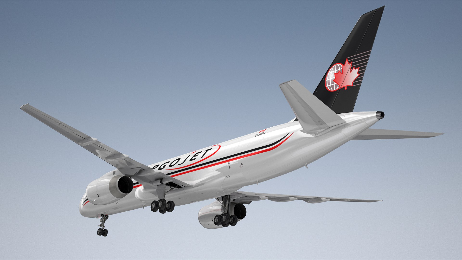 3D Boeing 757-200PCF Cargojet - TurboSquid 2185886