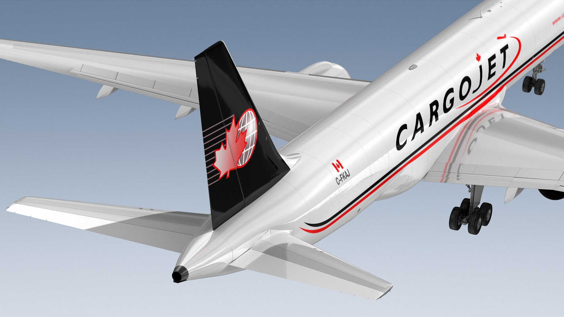 3D Boeing 757-200PCF Cargojet - TurboSquid 2185886