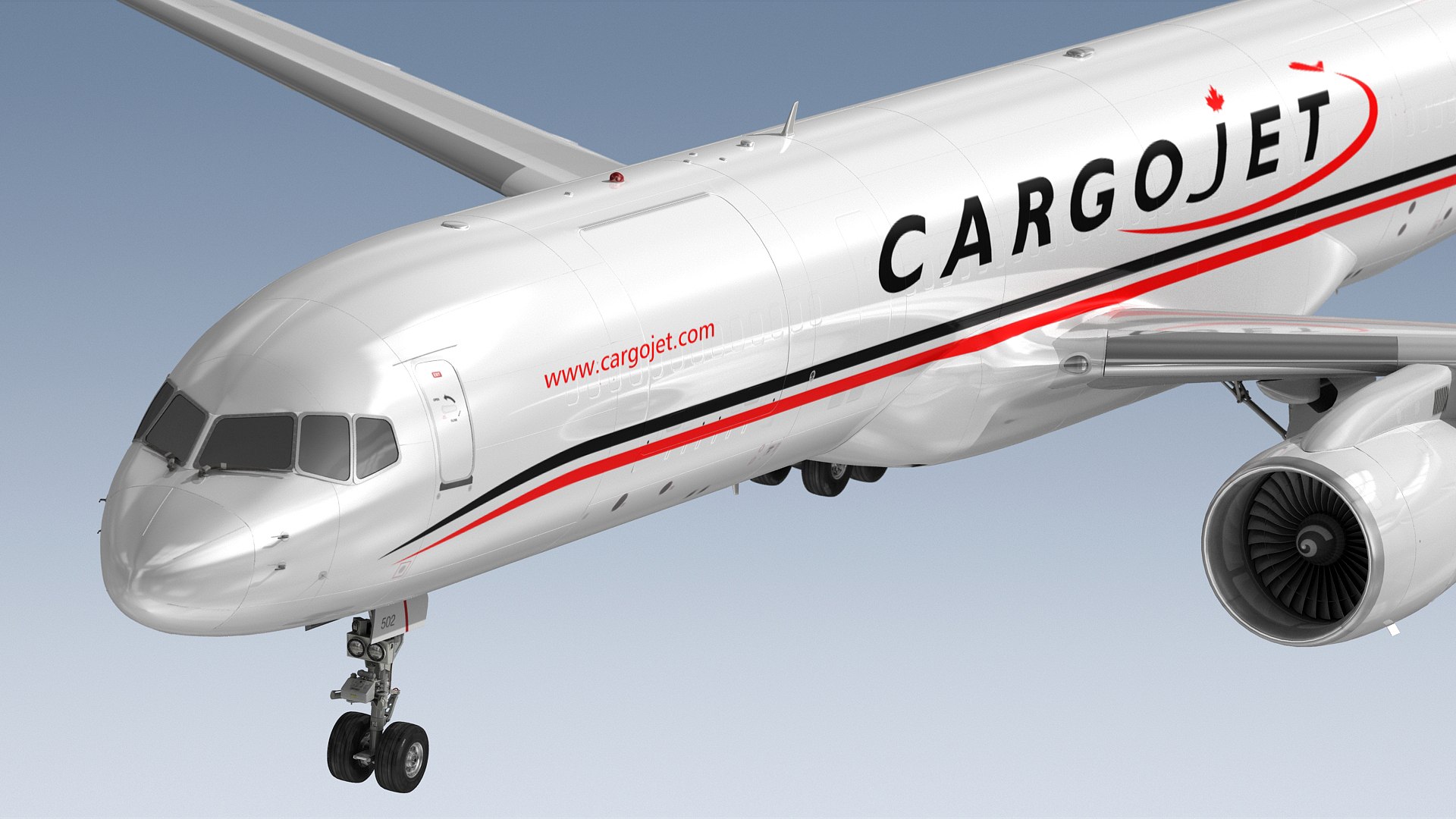 3D Boeing 757-200PCF Cargojet - TurboSquid 2185886