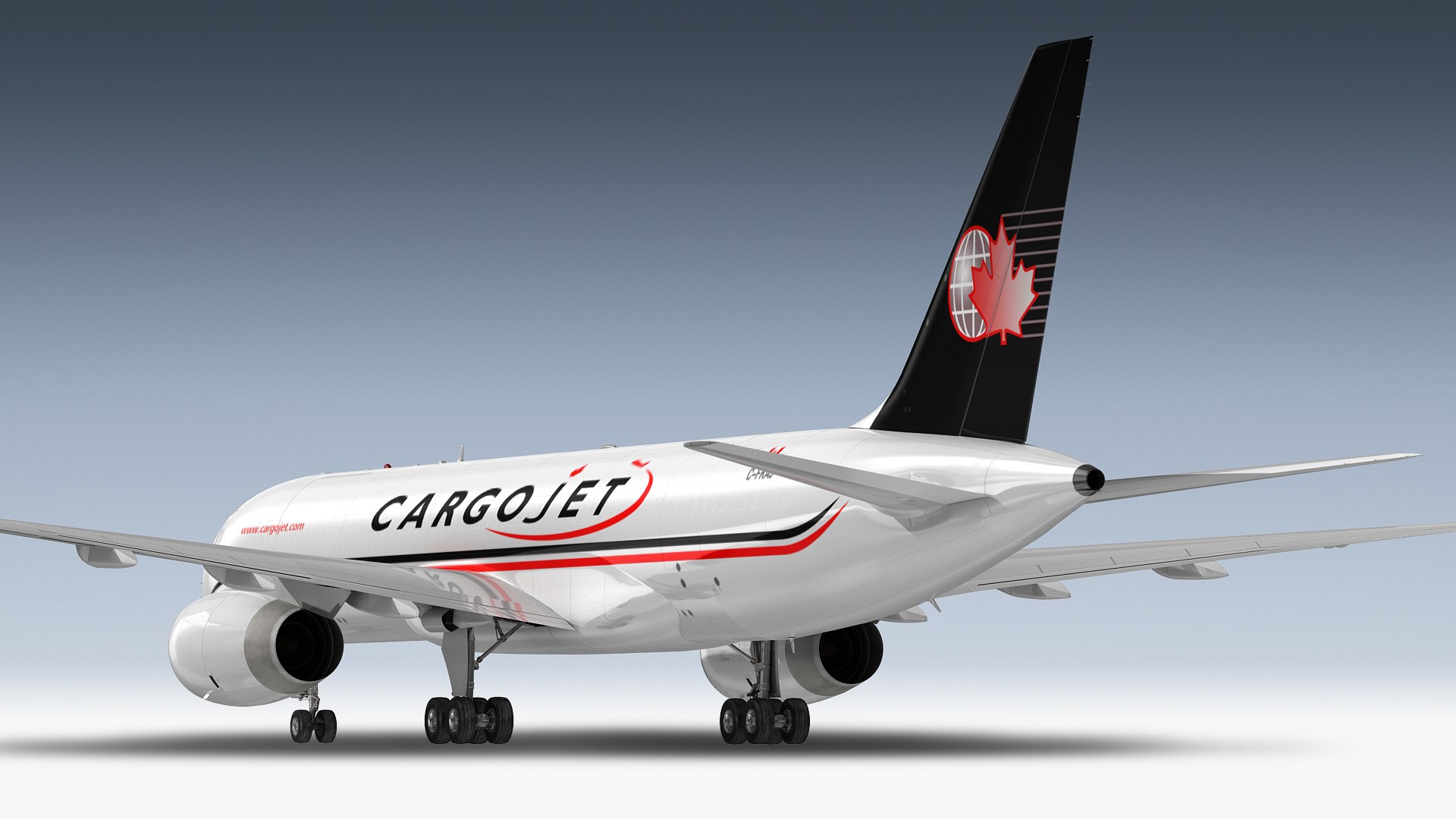 3D Boeing 757-200PCF Cargojet - TurboSquid 2185886