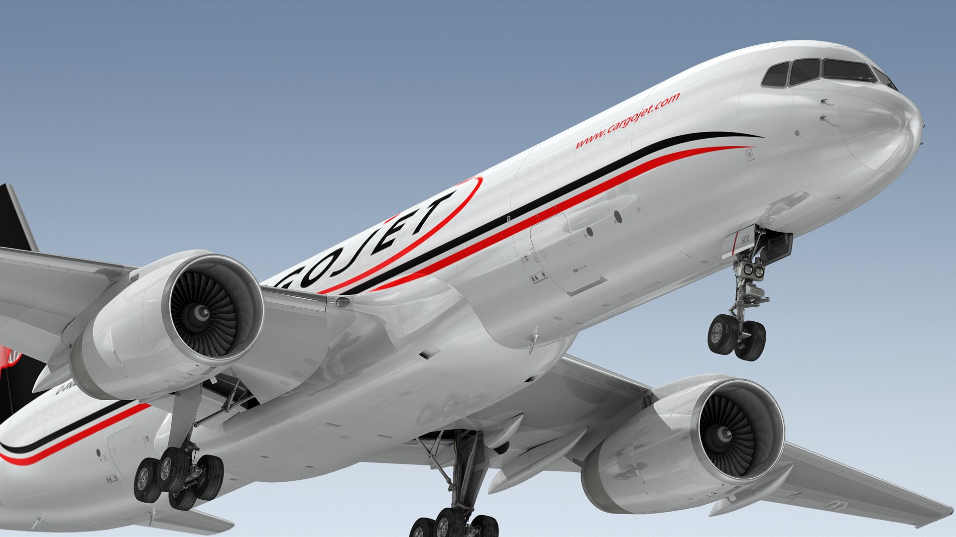 3D Boeing 757-200PCF Cargojet - TurboSquid 2185886