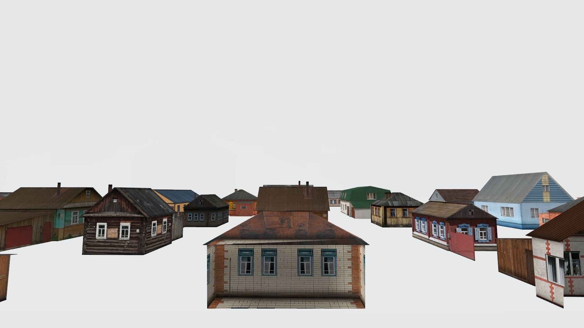 3D Village House Pack - TurboSquid 1742955