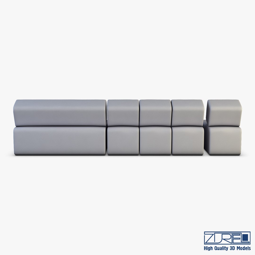 Atollo sofa v 1 3D - TurboSquid 1315511