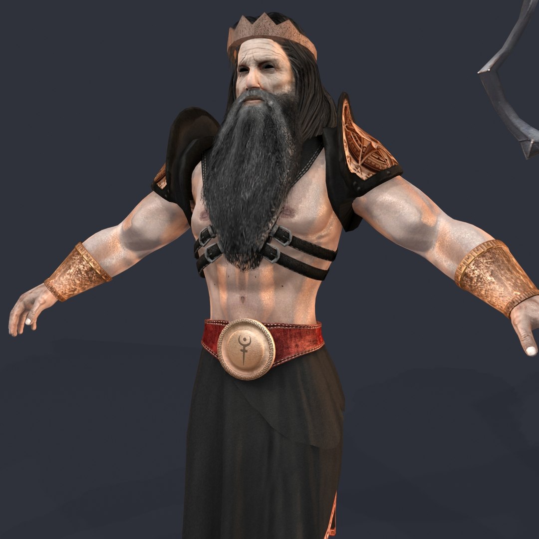 3D Greek Hades Model - TurboSquid 1425631