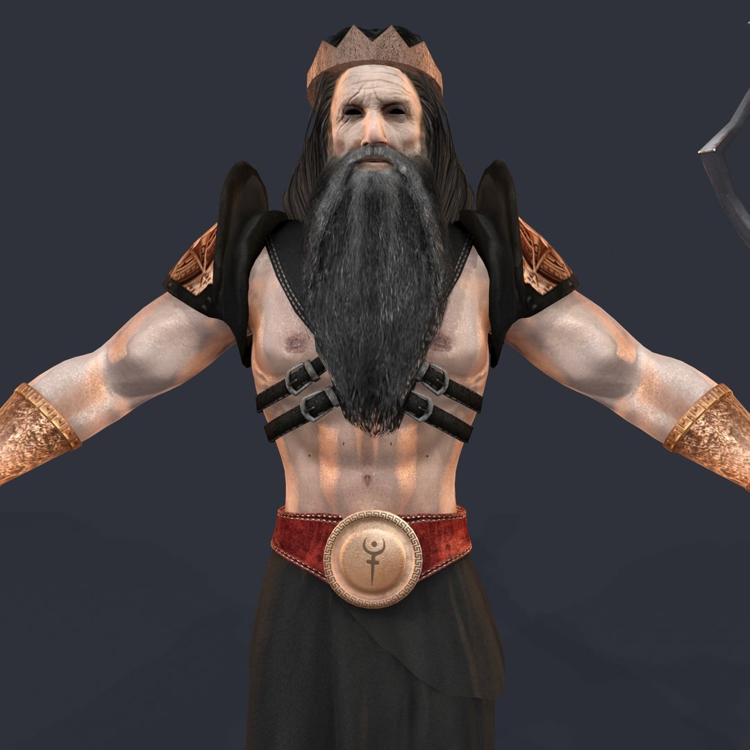 3D Greek Hades Model - TurboSquid 1425631