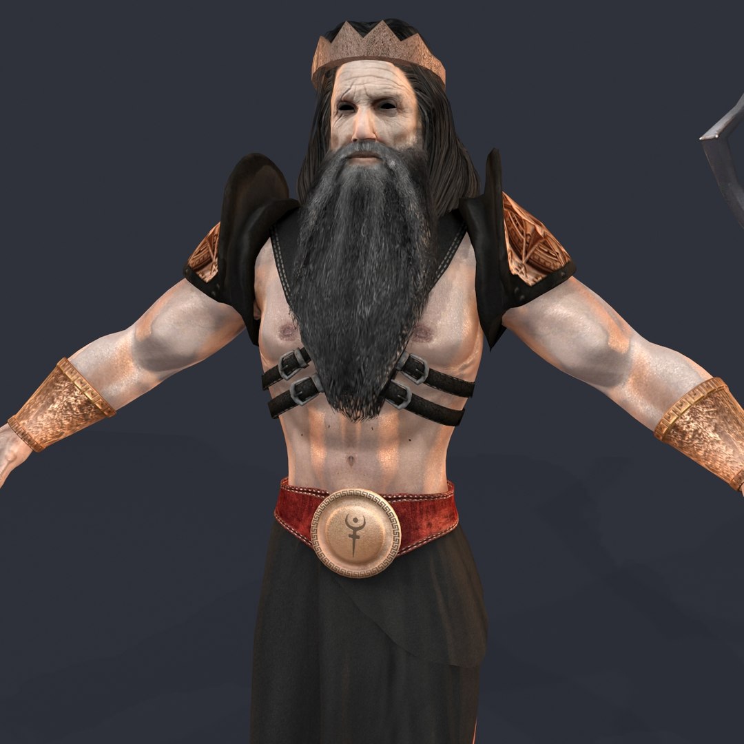 3D Greek Hades Model - TurboSquid 1425631