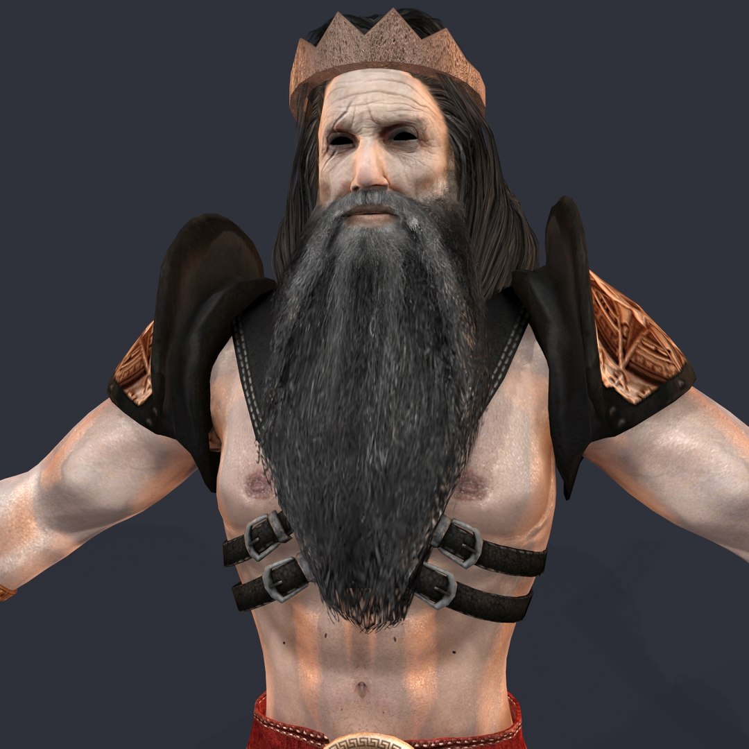 3D Greek Hades Model - TurboSquid 1425631